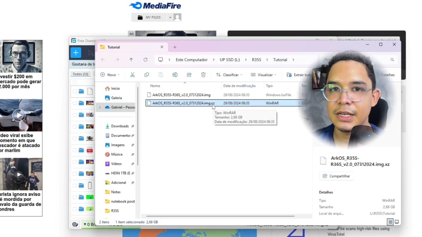 Como Preparar o MicroSD para o R36S/R35S - GFbox