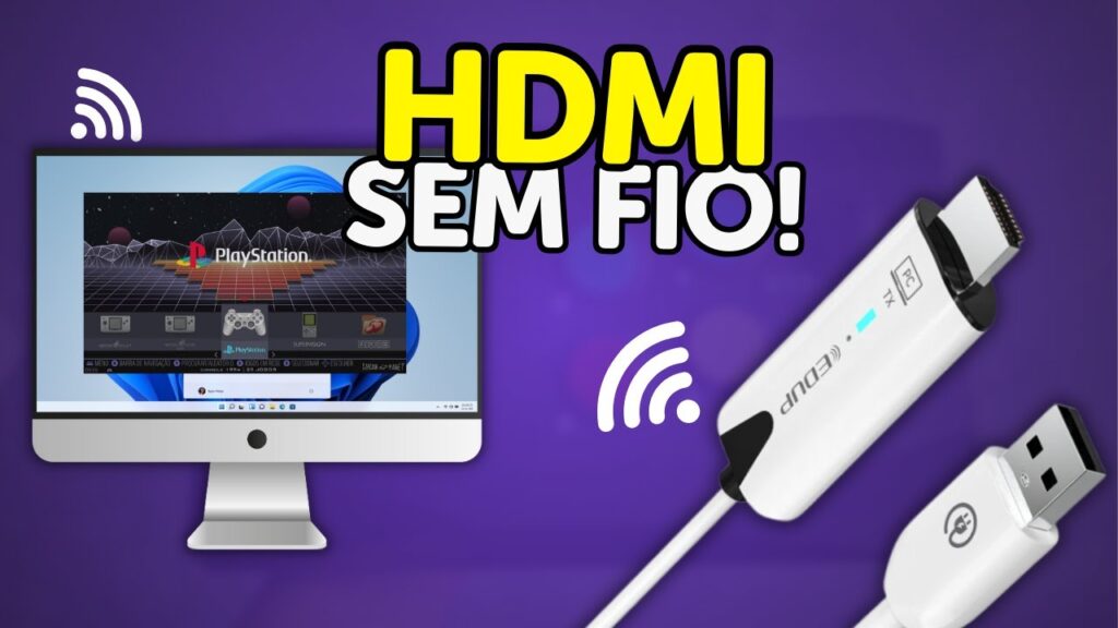 Transmissão HDMI Sem Fio: Como Conectar Seu PC, Notebook, ou Console ...