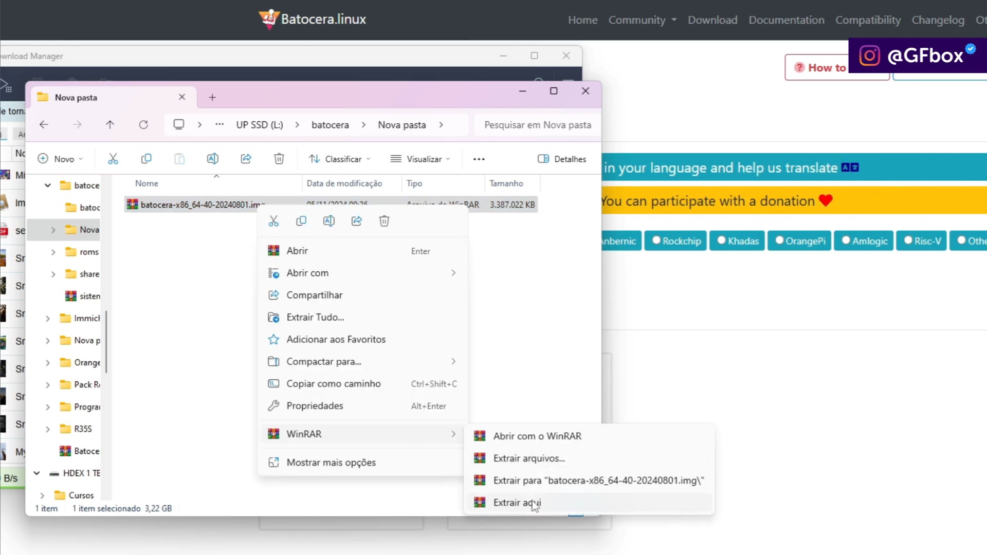 Como Instalar Windows e o Batocera no Mesmo HD ou SSD: Guia Completo 2024 - GFbox