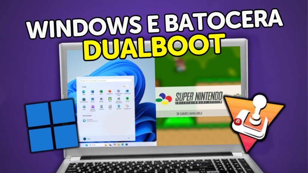 Como Instalar Windows e o Batocera no Mesmo HD ou SSD: Guia Completo 2024 - GFbox