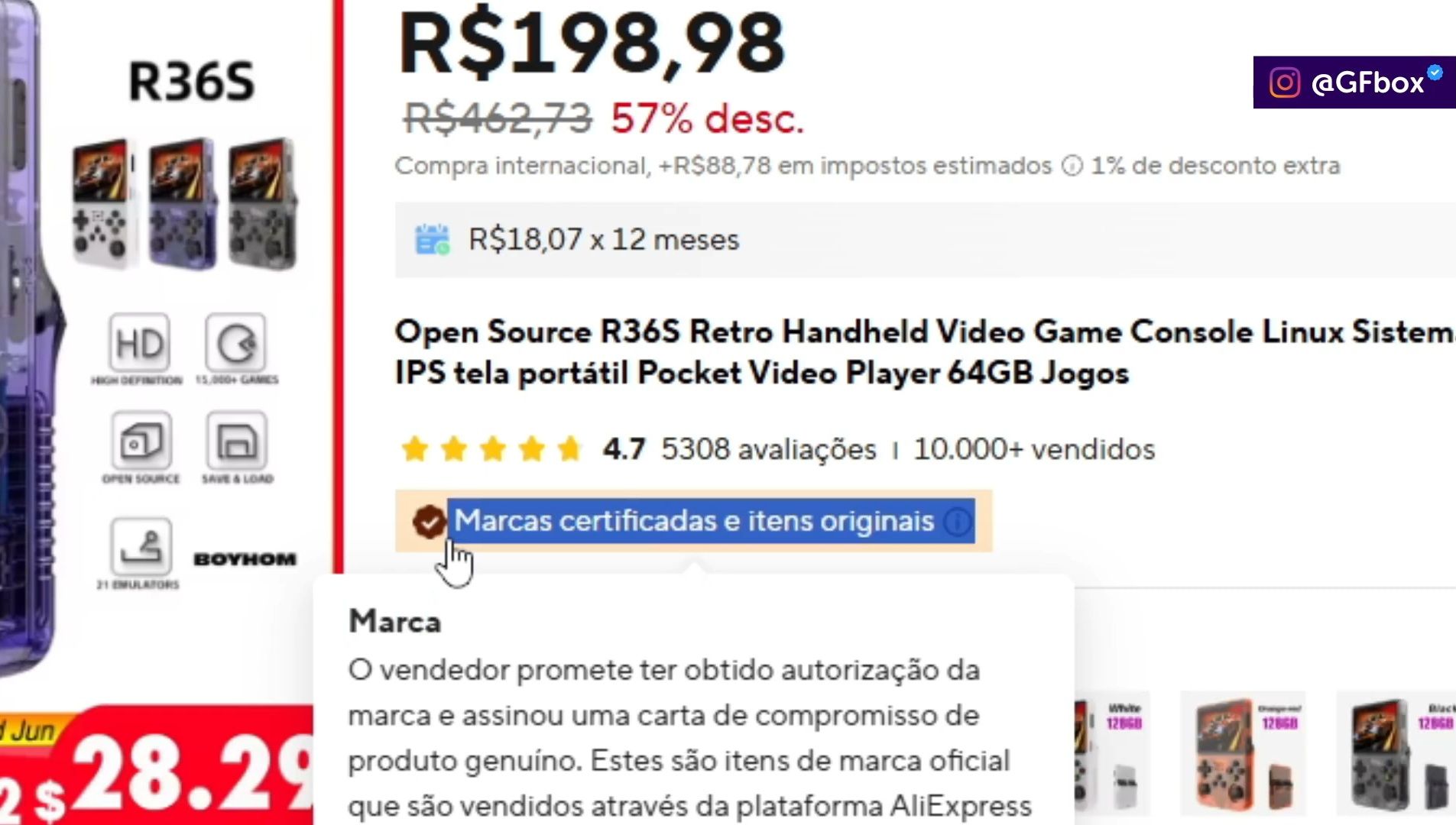 Como Identificar Clones do R36S e Evitar Problemas ao Comprar - GFbox