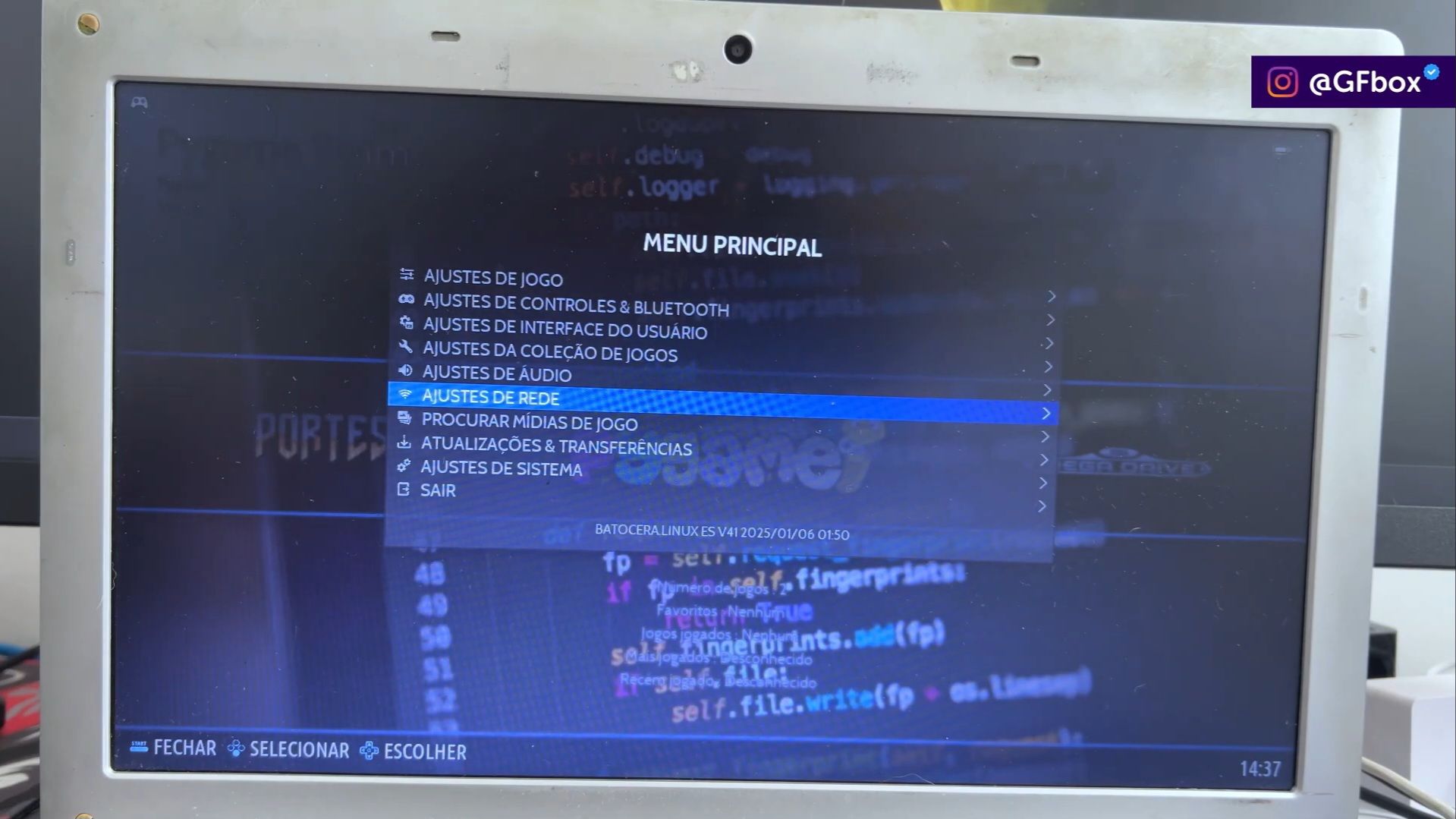 Como Transformar um Notebook Antigo em um Console com Batocera - GFbox