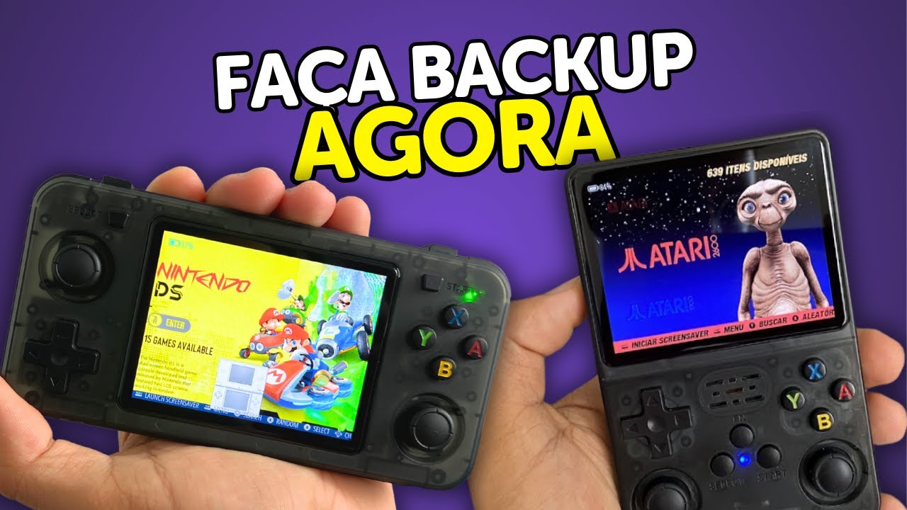 Backup no R36S: Aprenda a Salvar Seus Dados e Proteger Seu Console ...